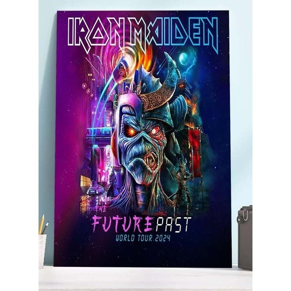 PosterGifts185 | Art | Iron Maiden The Future Past World Tour 224 Poster | Poshmark